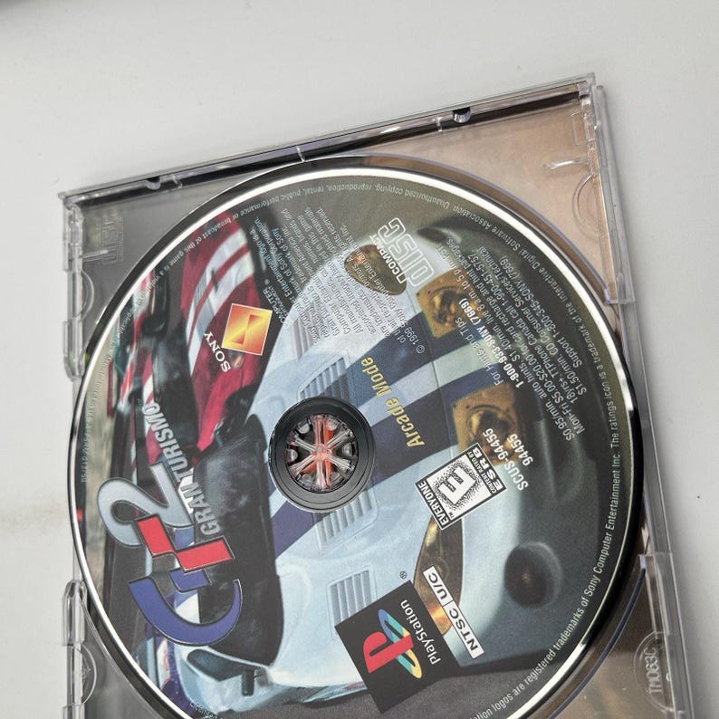 Gran Turismo 2 PS1 Playstation 1 Black Label Complete Tested - Etsy