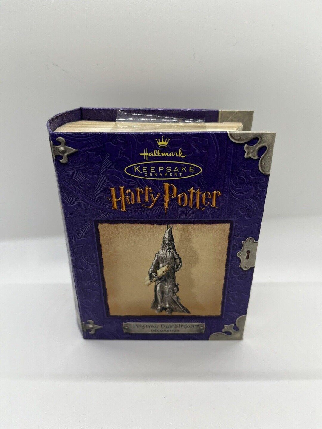 Hallmark Keepsake Harry Potter Professor Dumbledore Pewter Ornament New ...