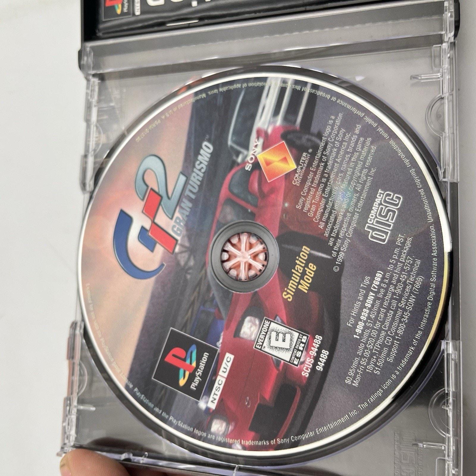 Gran Turismo 2 PS1 Playstation 1 Black Label Complete Tested - Etsy