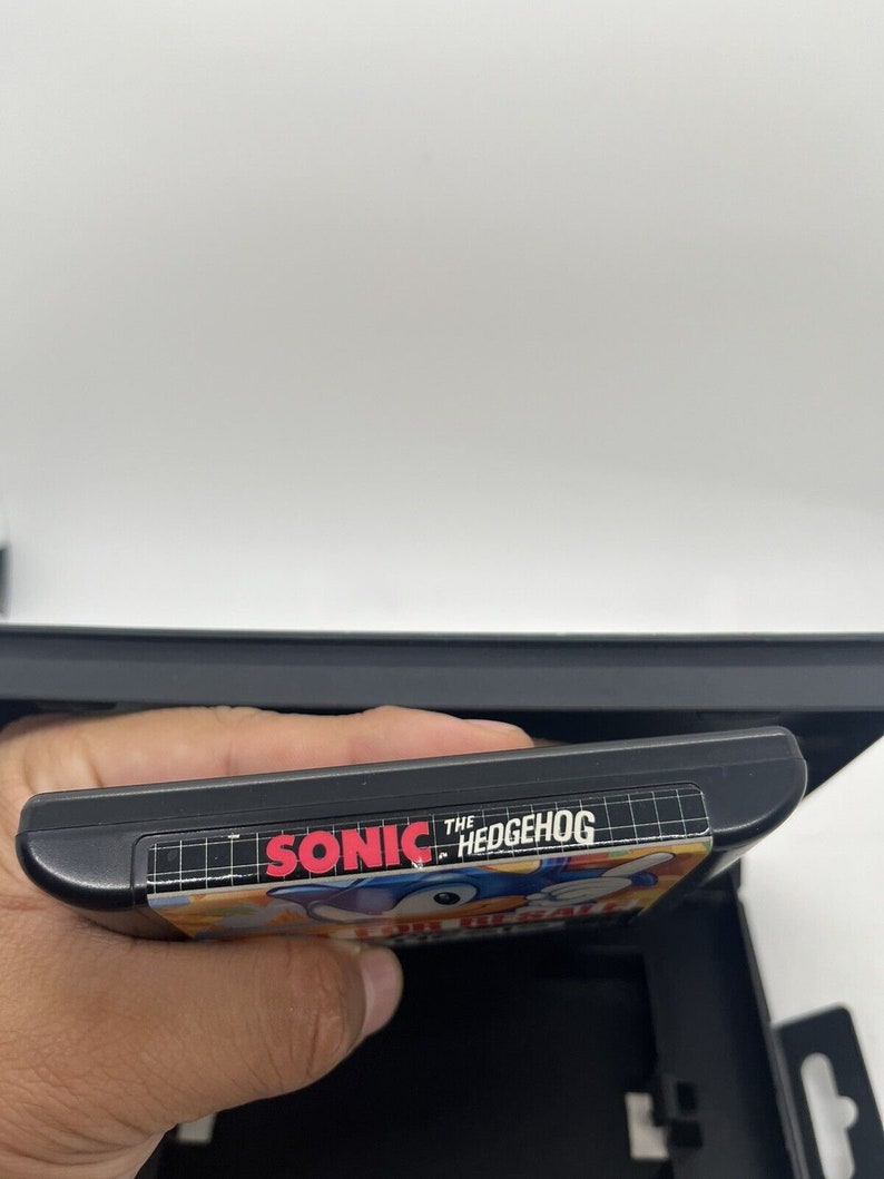 Sonic the Hedgehog Sega Genesis, 1991 Complete With Manual Not for ...