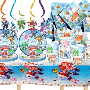 29pc Wings Air Plane Super Tableware for Birthday Party Supplies Baby ...