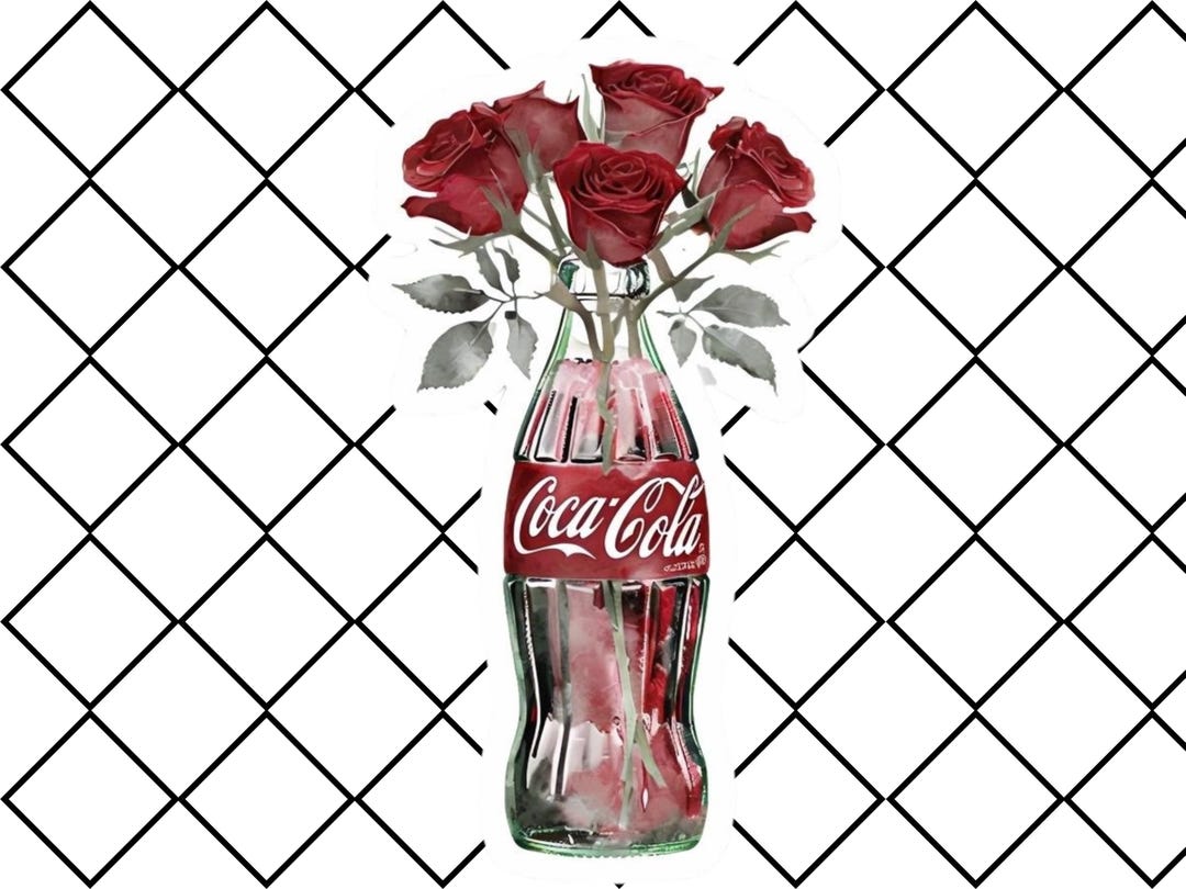 Coquette Diet Coke Cola Roses Society Anti Valentines Galentines Day ...