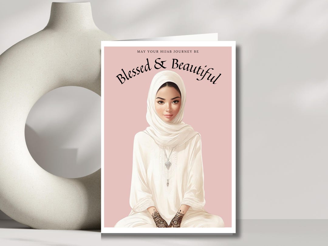Girly Islamic Card for Reverts Printable | Revert to Islam Inspiration ...