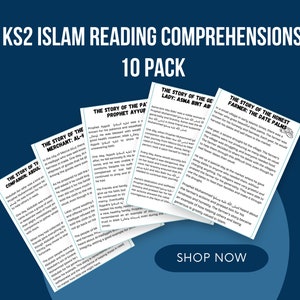 Islamic Reading Comprehension 10 Stories| Educational & Faith-based 10 ...