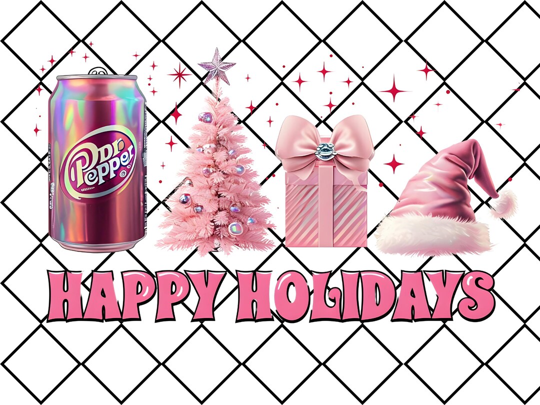 Coquette Dr Pepper Santa Png, Svg, Santa Png, Sublimation, Fabric Print ...