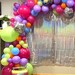 Disco 80s Retro Themed Balloon Arch Garland Kit | 80 Piece Neon Party ...