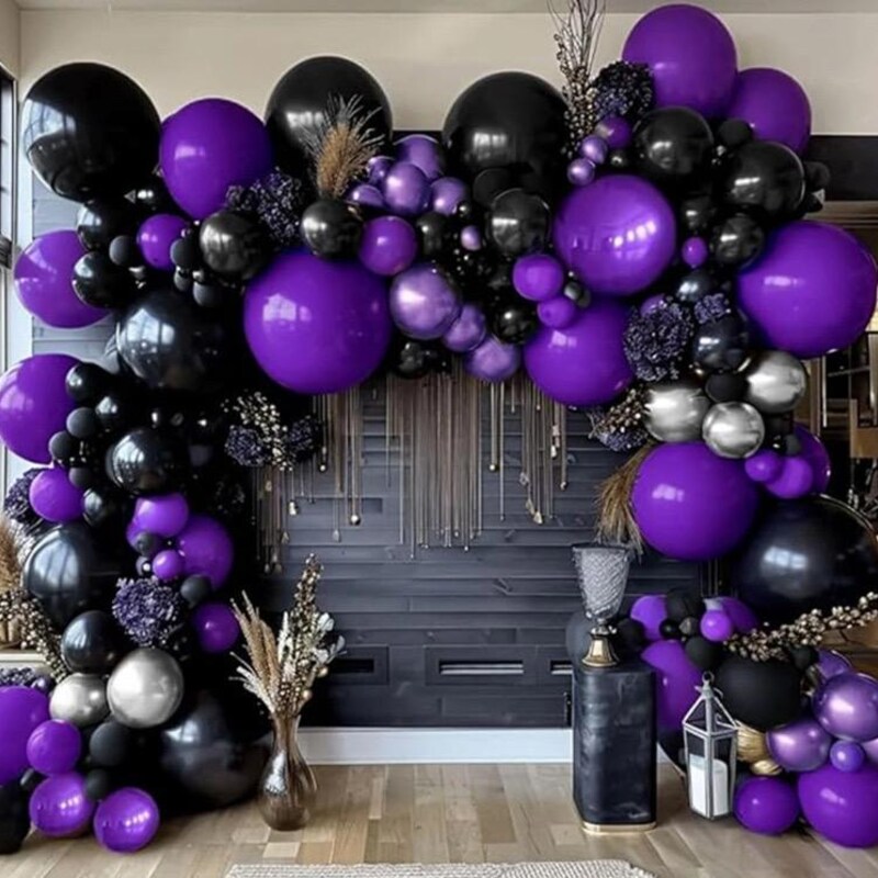 Purple Party Decorations - Etsy