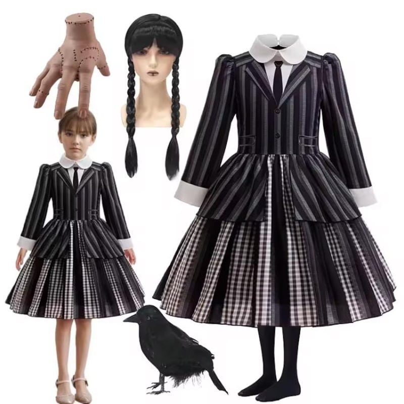 Wednesday Halloween Costume - Etsy