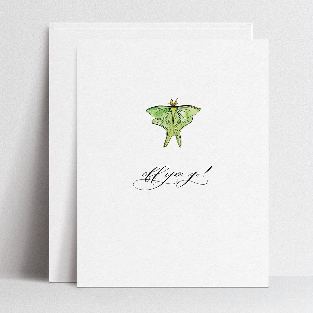 Off You Go - Greeting Cards - Etsy