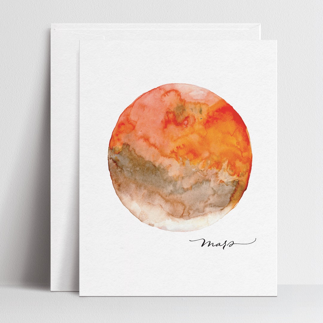 Mars - Greeting Cards - Etsy