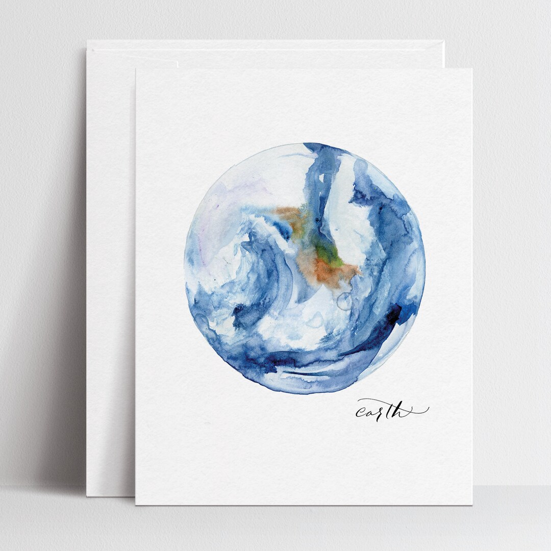 Earth - Greeting Cards - Etsy