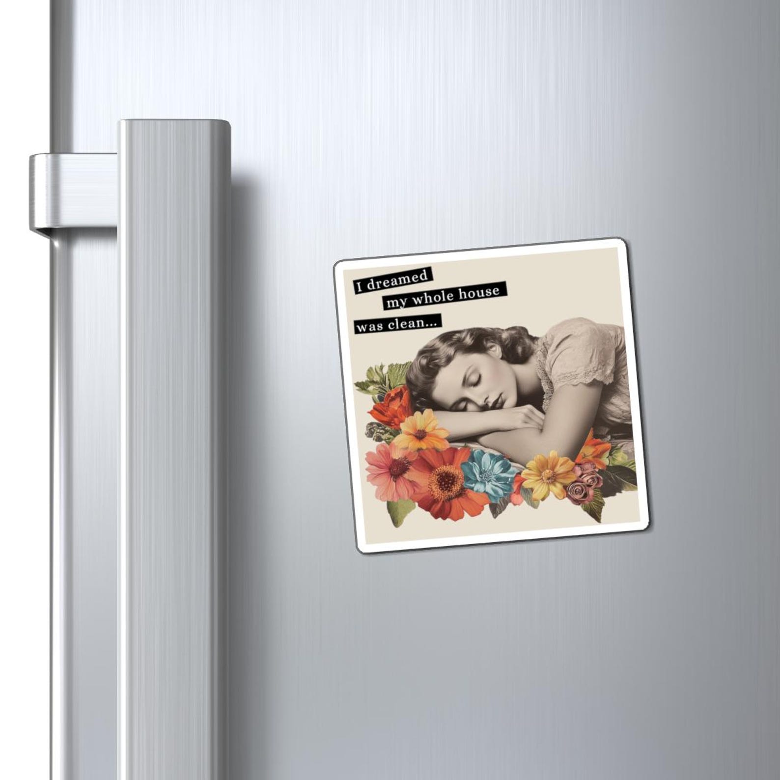 Vintage Dream Magnet, Kitchen Decor, Retro Design, 1950s Style ...