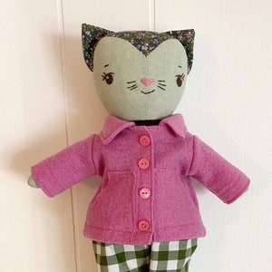 Kit-kat, a Make-along Animal Pattern - Etsy