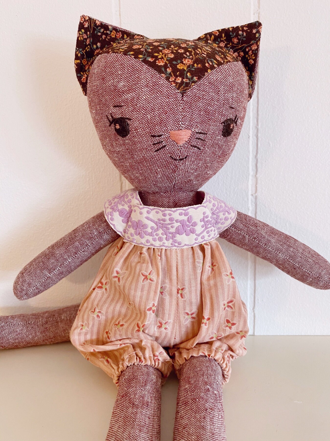 Kit-kat, a Make-along Animal Pattern - Etsy