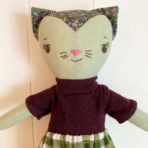 Kit-kat, a Make-along Animal Pattern - Etsy