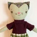 Kit-kat, a Make-along Animal Pattern - Etsy
