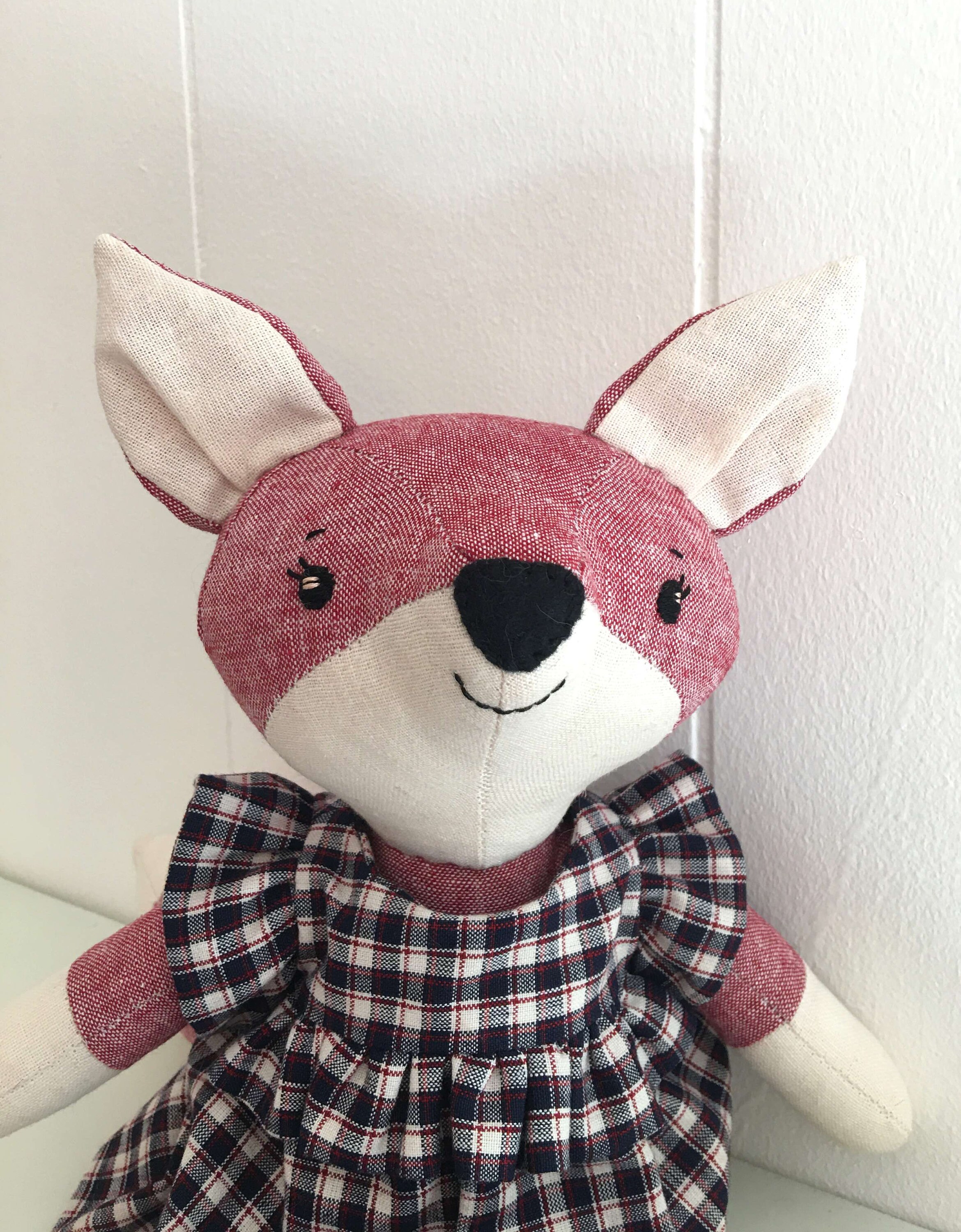 Fernie Fox Doll Sewing Pattern - Etsy