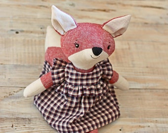 Little Prince Fox Pattern PDF Fox Toy Sewing Tutorial Stuffed - Etsy
