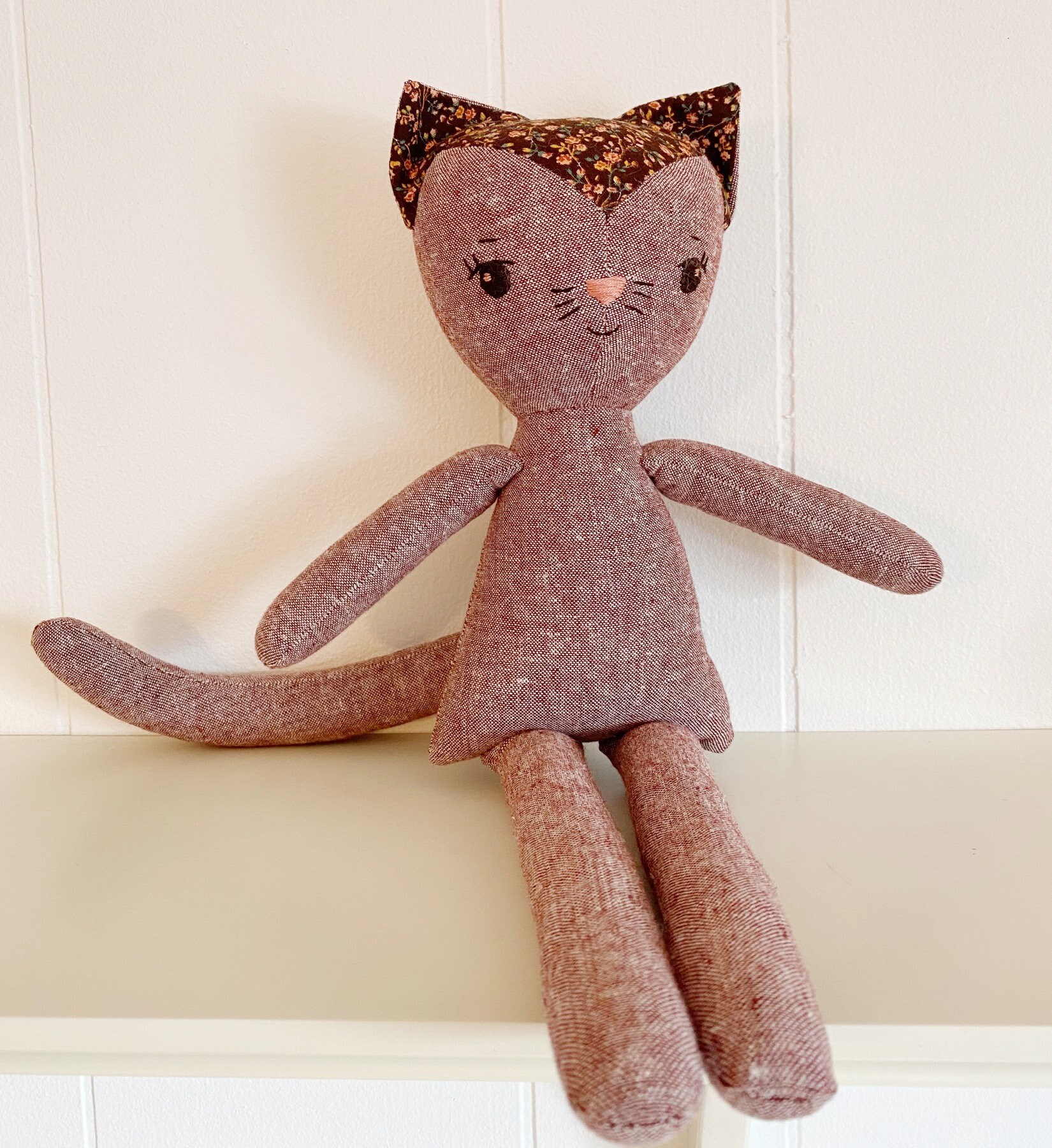 Kit-kat, a Make-along Animal Pattern - Etsy