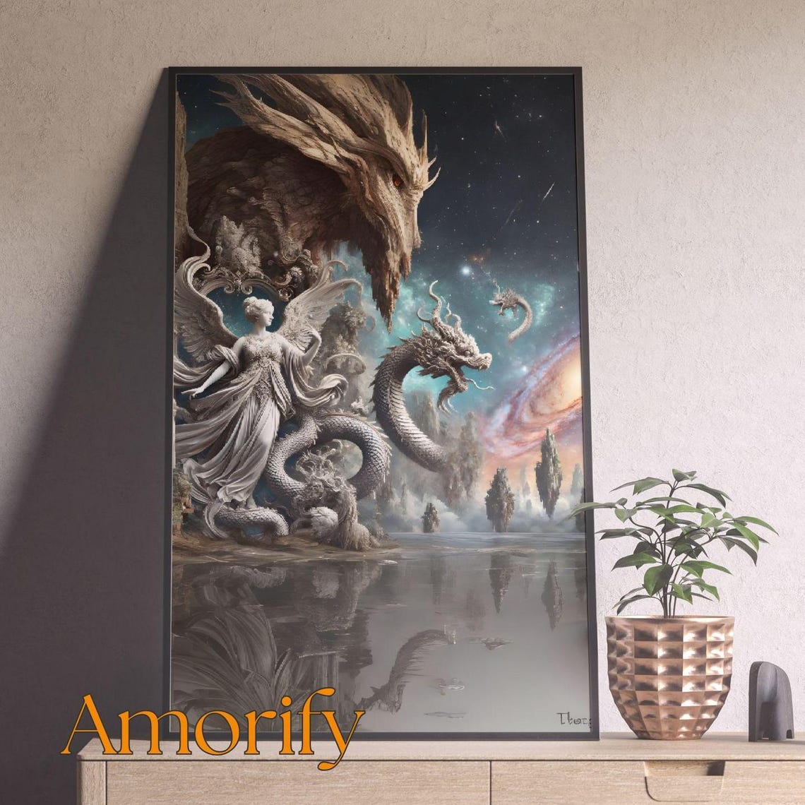 Gift for Dragon Lovers | Knowledge Poster | Dragon Lover Poster ...