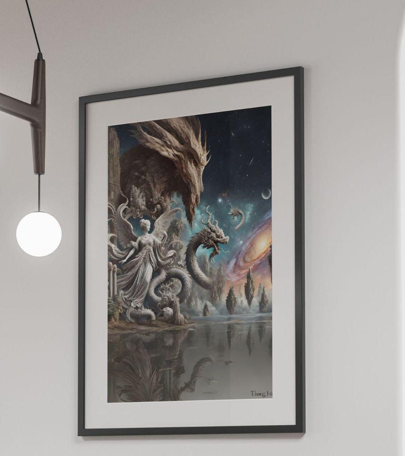 Gift for Dragon Lovers | Knowledge Poster | Dragon Lover Poster ...