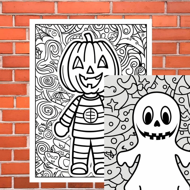 Pastel Goth Coloring Pages | Creepy Kawaii Coloring Book | Halloween ...