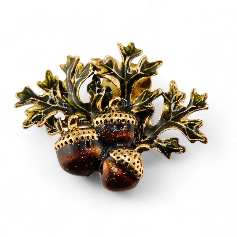 Brooch Acorn - Etsy