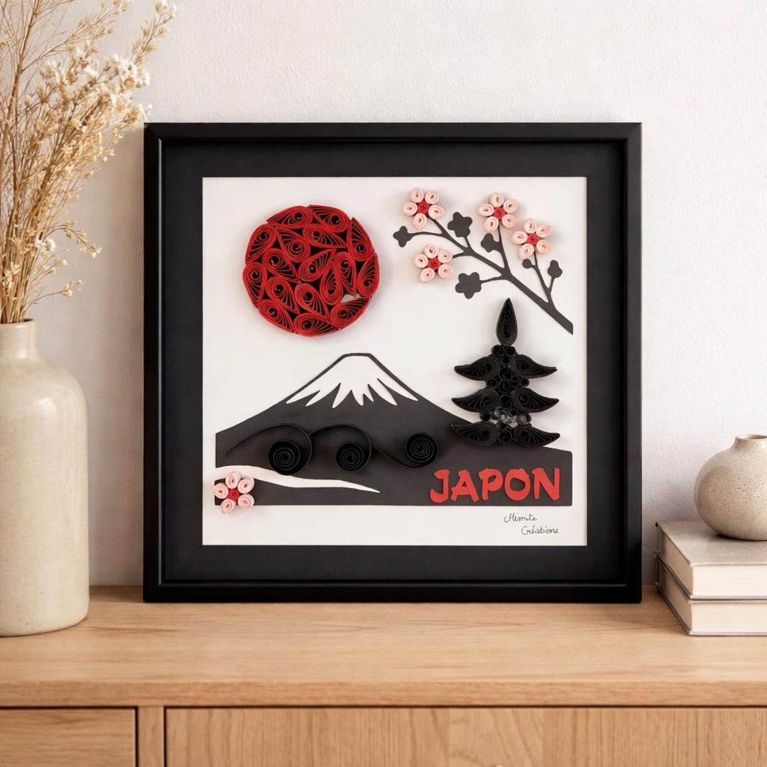 DIY Quilling Kit, Fuji Horizon Collection, Japan Collection - Etsy
