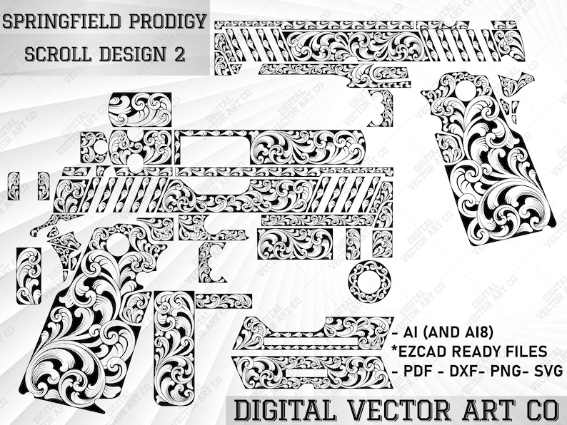 Springfield Prodigy Scrollwork | Springfield Customs Art Work ...