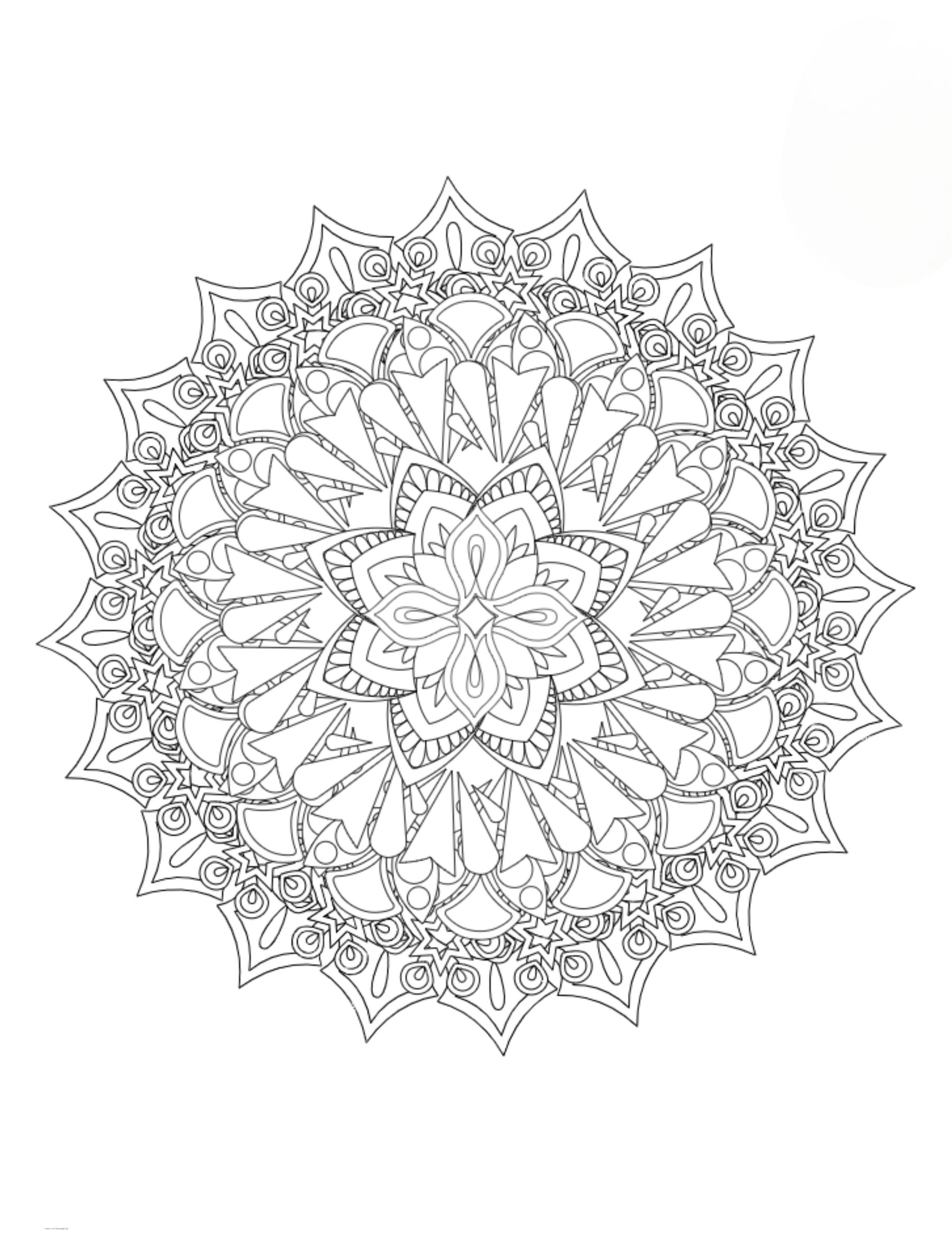 50 Mandala Coloring Pages editable ready to Print - Etsy