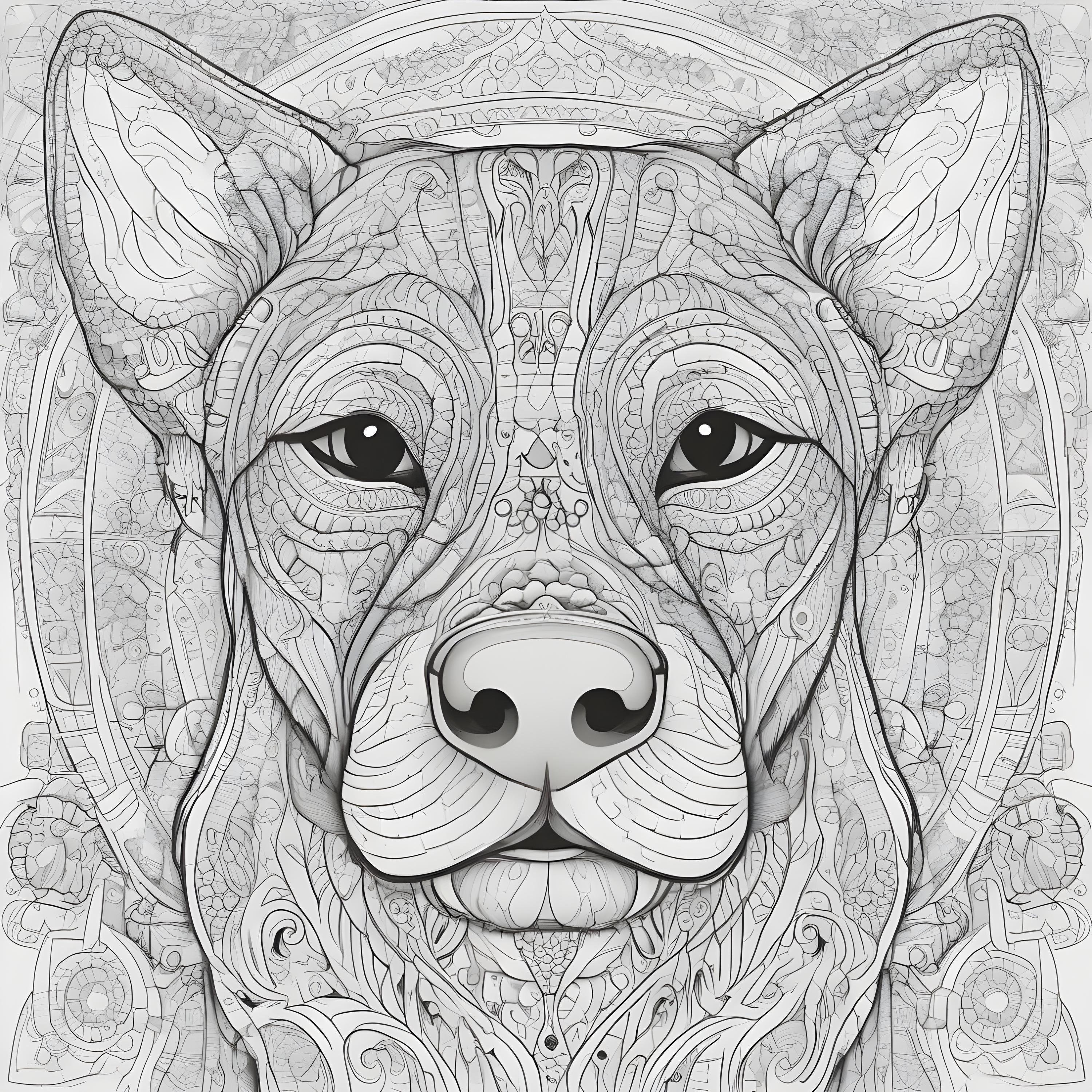 50 Land Animals Coloring Pages FREE Coloring Calendar editable ready to ...
