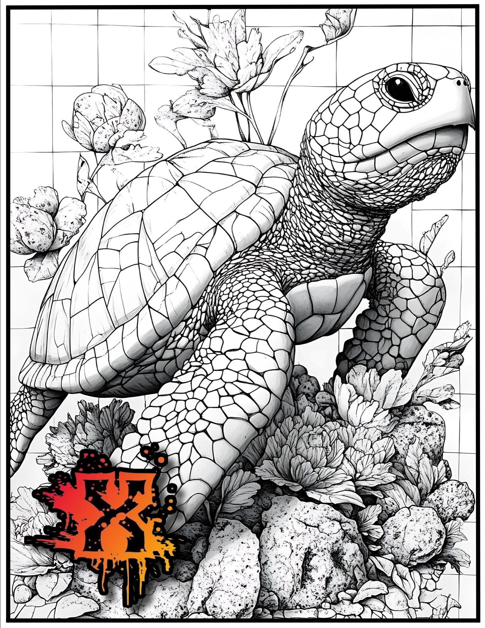 25 Animal Mosaic Coloring Pages FREE Coloring Calendar editable ready ...