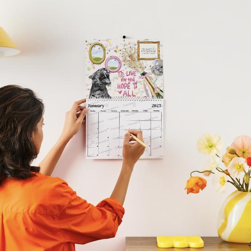 2025 Girly Calendar - Etsy