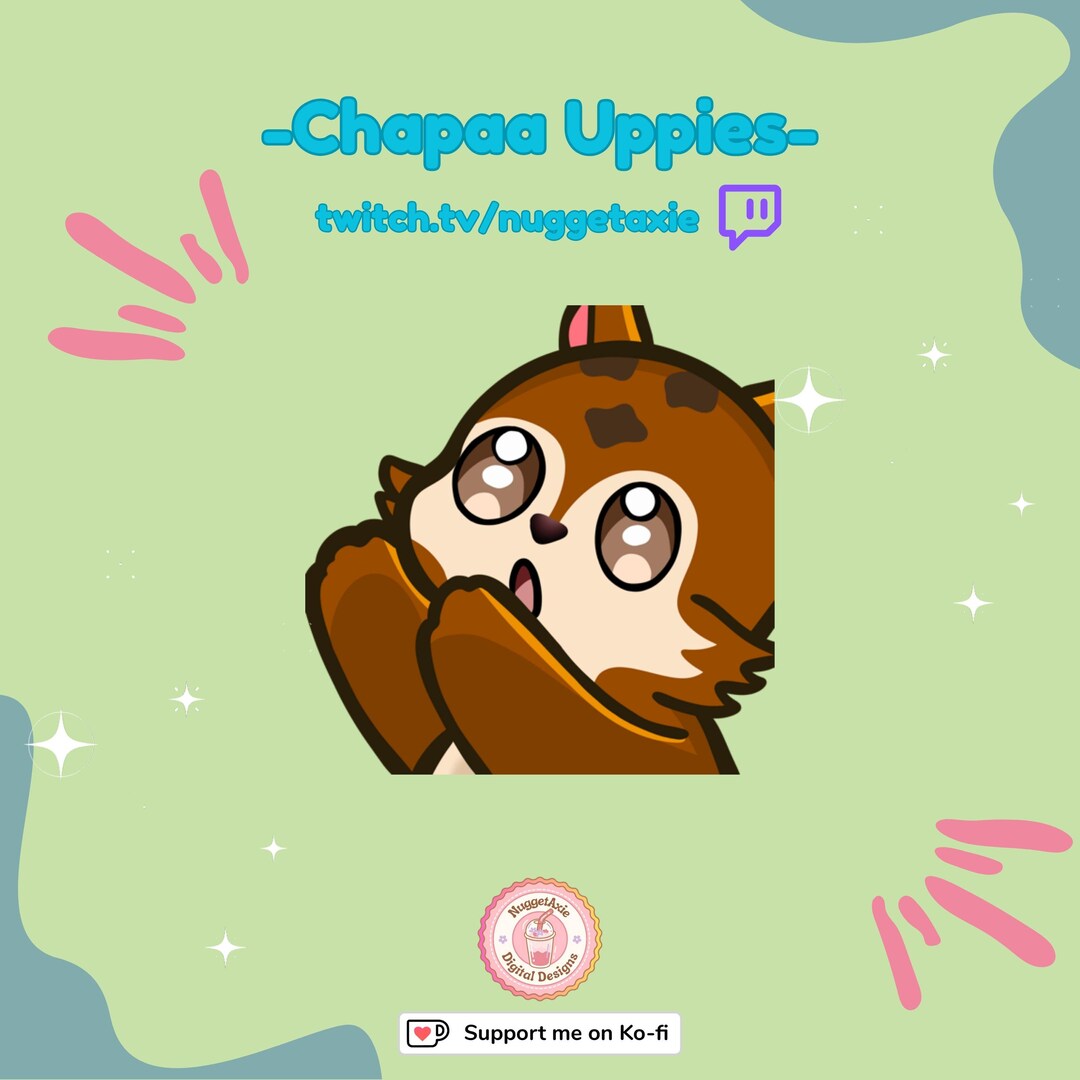 Chapaa Uppies Twitch Emote - Etsy