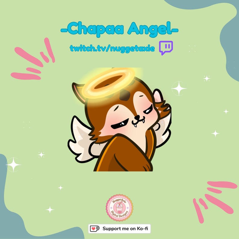 Chapaa Angel Emote - Etsy