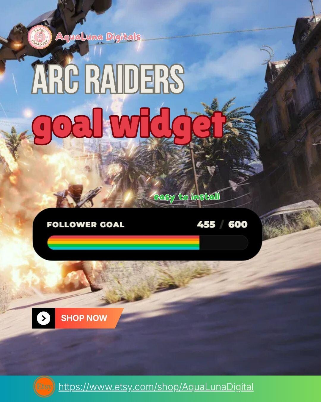 Arc Raiders Themed Goal Widget - Etsy
