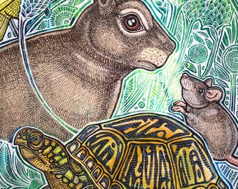 Lynnette Shelley Fine Art: Contemporary Animal by LynnetteShelley