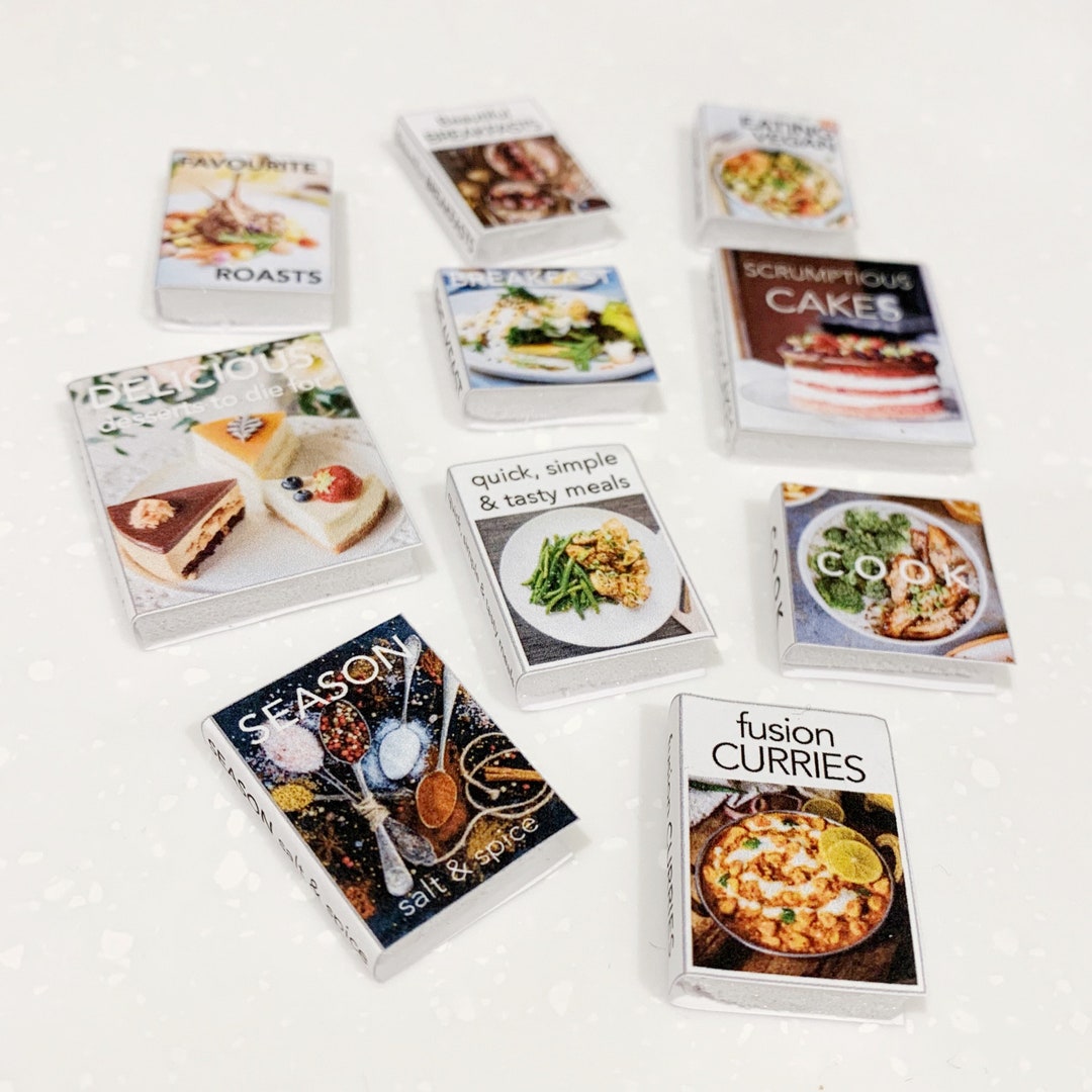 Digital Download Dollhouse Printable Miniature / Mini Book Covers, No ...