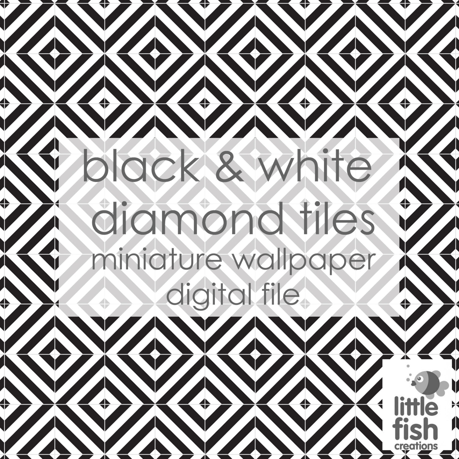 Diamond Tile Background