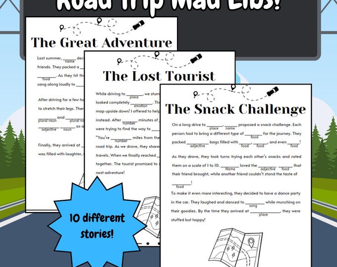 Spring Mad Libs | Printable Fill in the Blank | Party Game | Kid's Mad ...