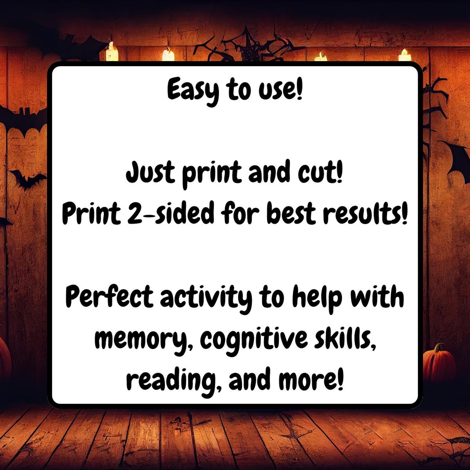 Set of 32 Halloween-themed Memory Cards | Printable Matching Game - Etsy