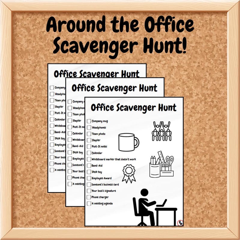 Work Scavenger Hunt - Etsy