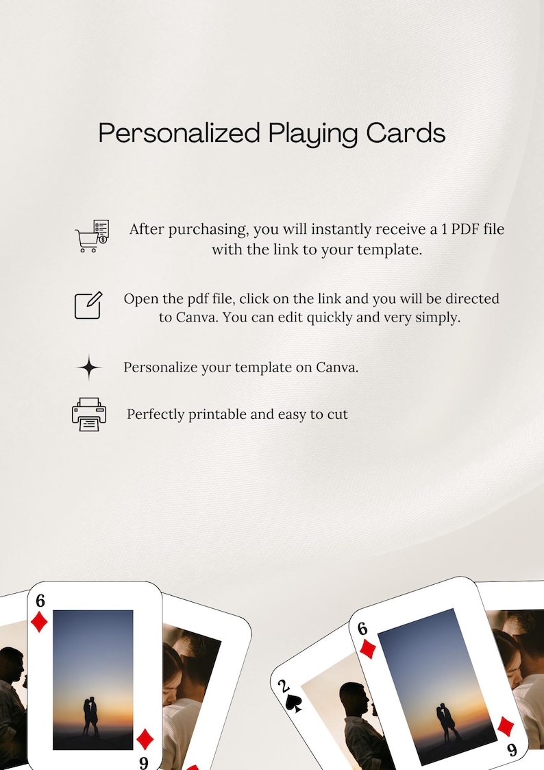 Unique Custom Photo Playing Cards - Personalized Playing Cards With ...