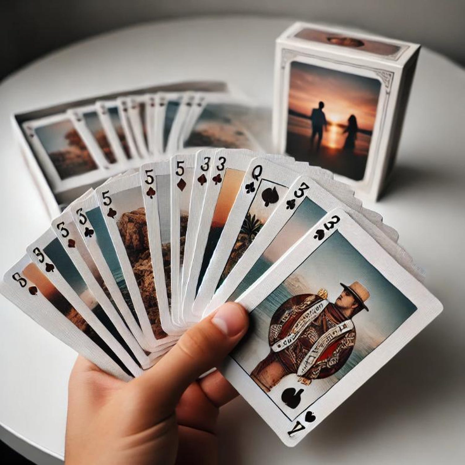 Custom Photo Playing Cards: DIY Canva Templates (56 Designs) - Etsy