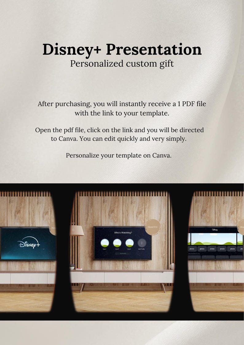 Special Birthday Slideshow Disney| Canva Template, Editable Slideshow ...
