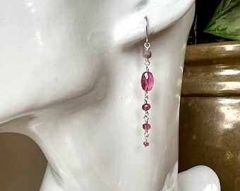 Linear Drop Earrings | Etsy