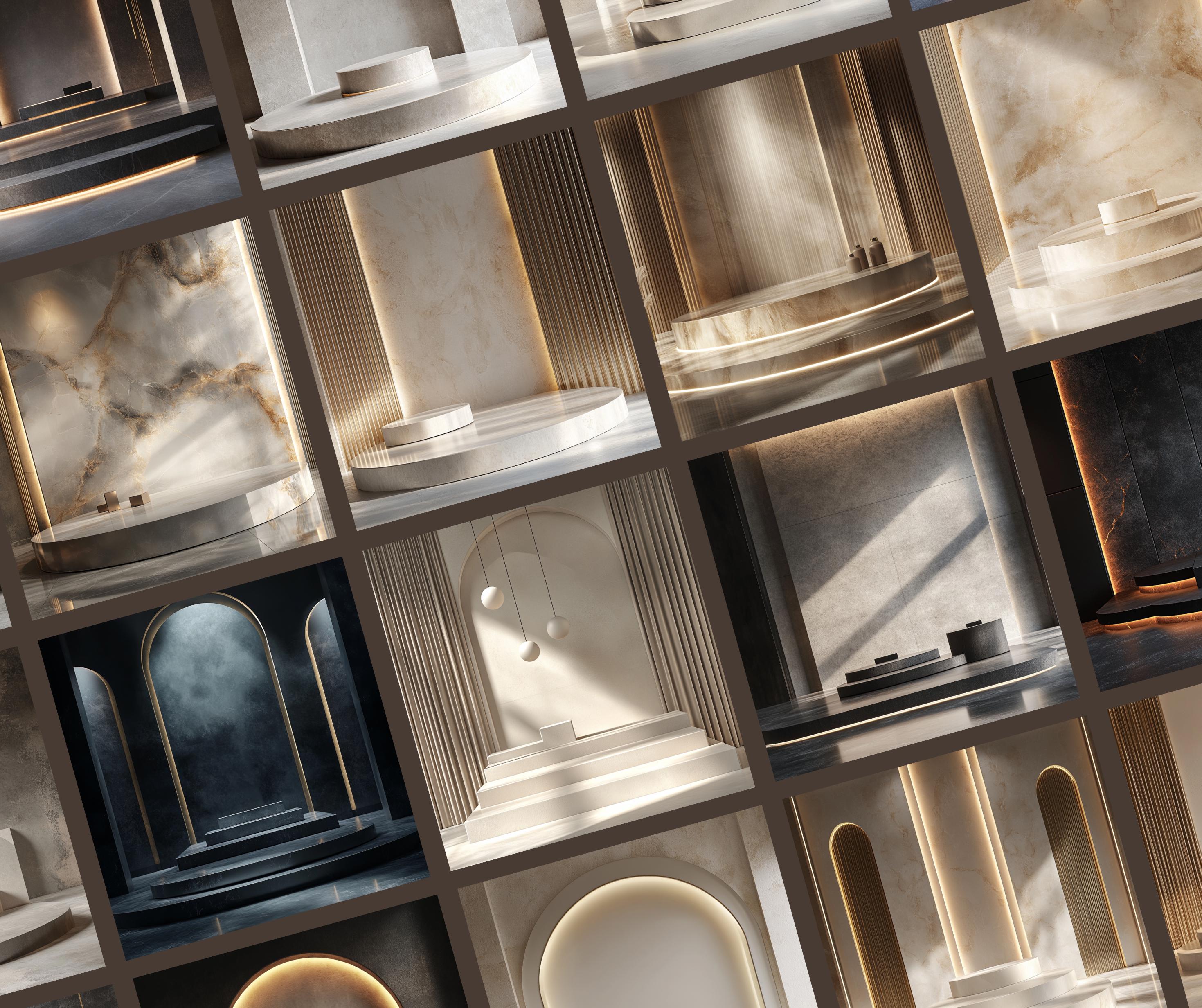 87 Product Stand Backdrop Templates, MRR/PLR License, Canva Editable ...