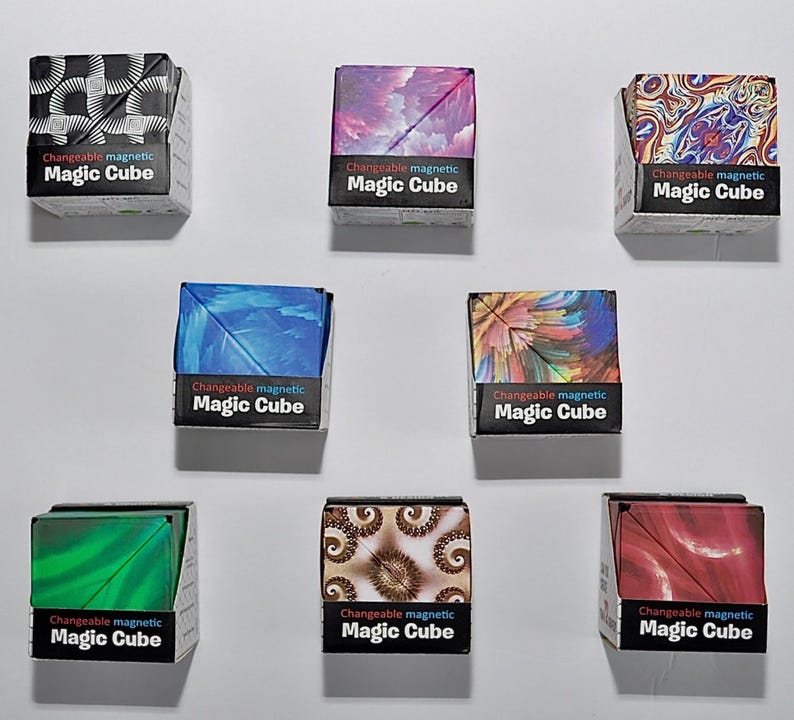 Fidget Shape Shifting Puzzle Cube Anti Anxiety - Etsy