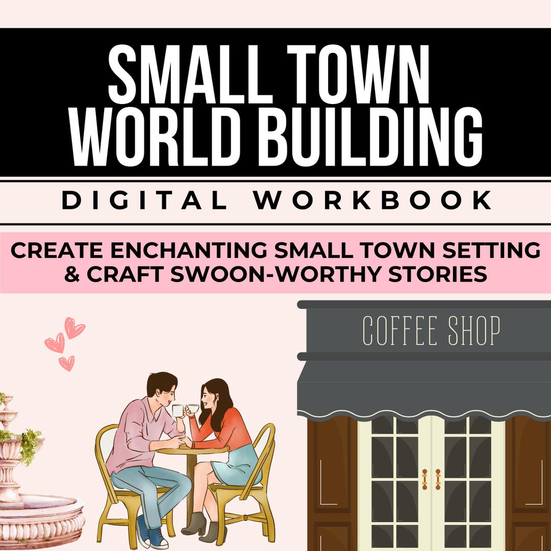 Small Town World Building Workbook, Creative Writing Planner for ...