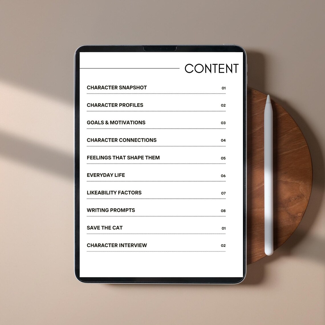 Character Development Workbook, Character Creation Guide, Character ...